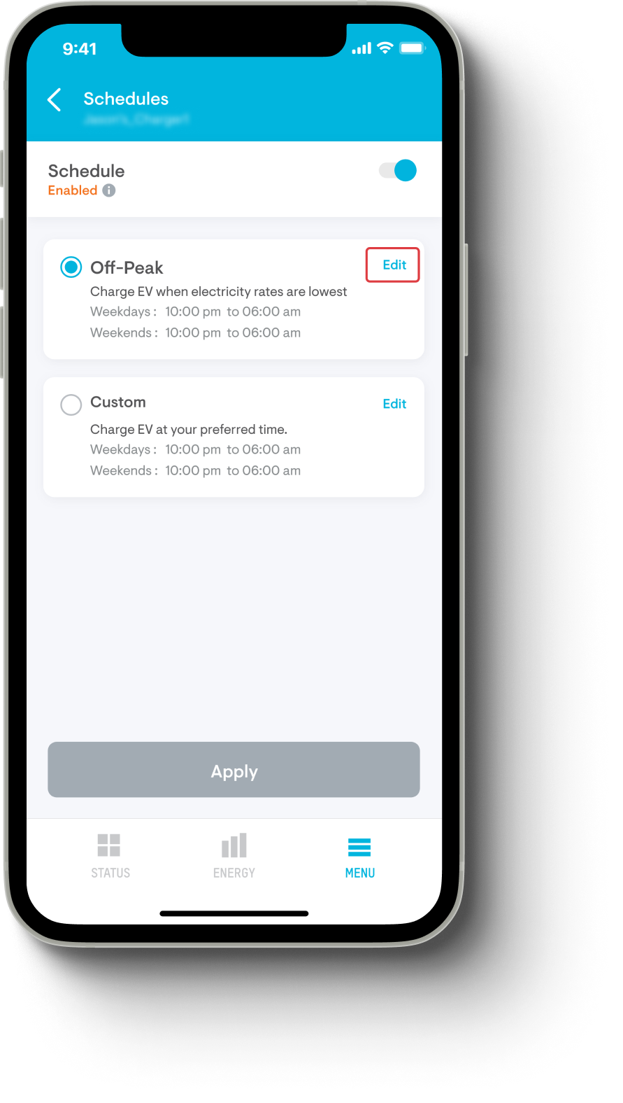 IQ EV Charger app setup guide for standalone charger - Support | Enphase