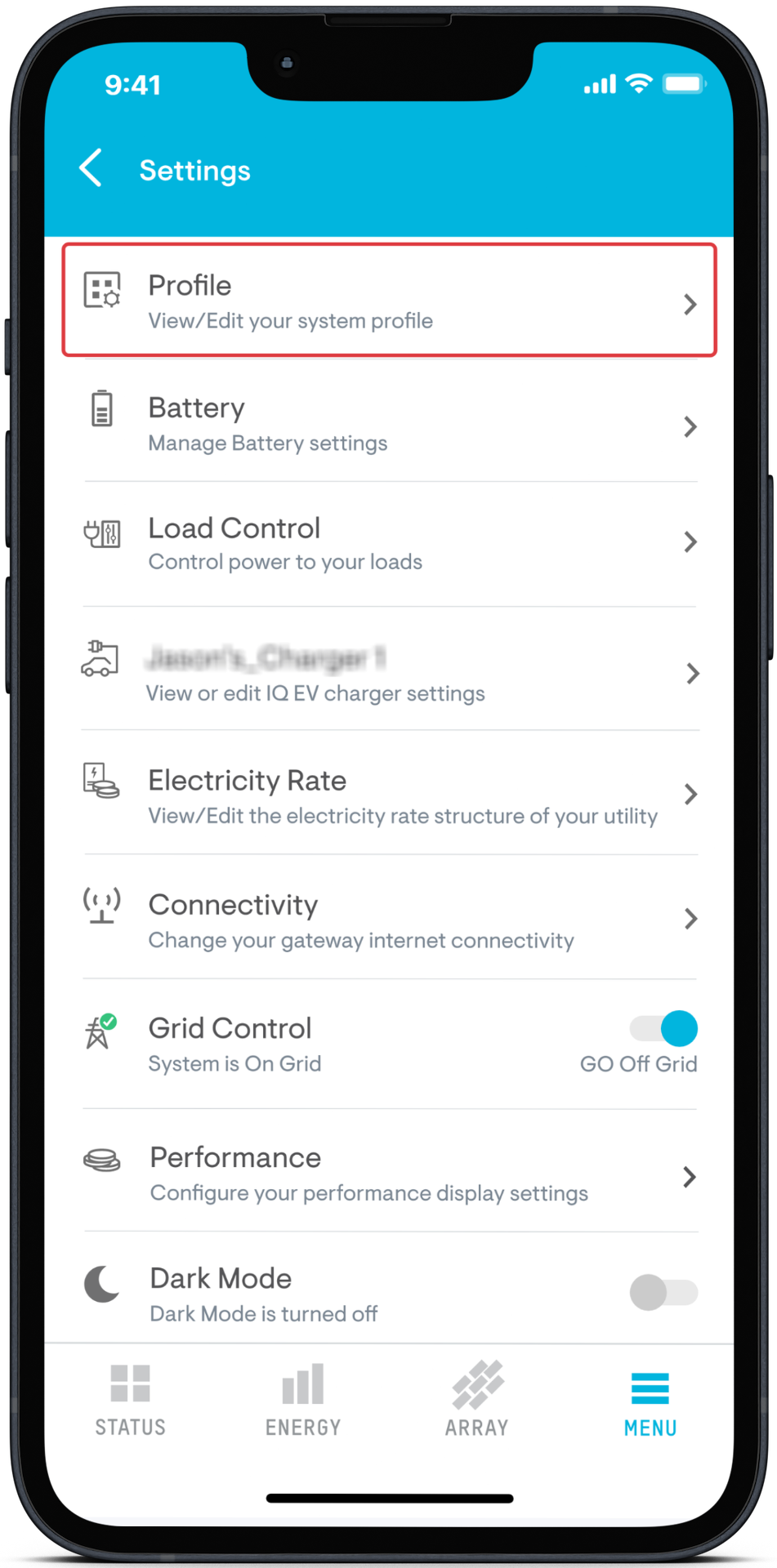 IQ EV Charger app setup guide for an integrated system - Support | Enphase