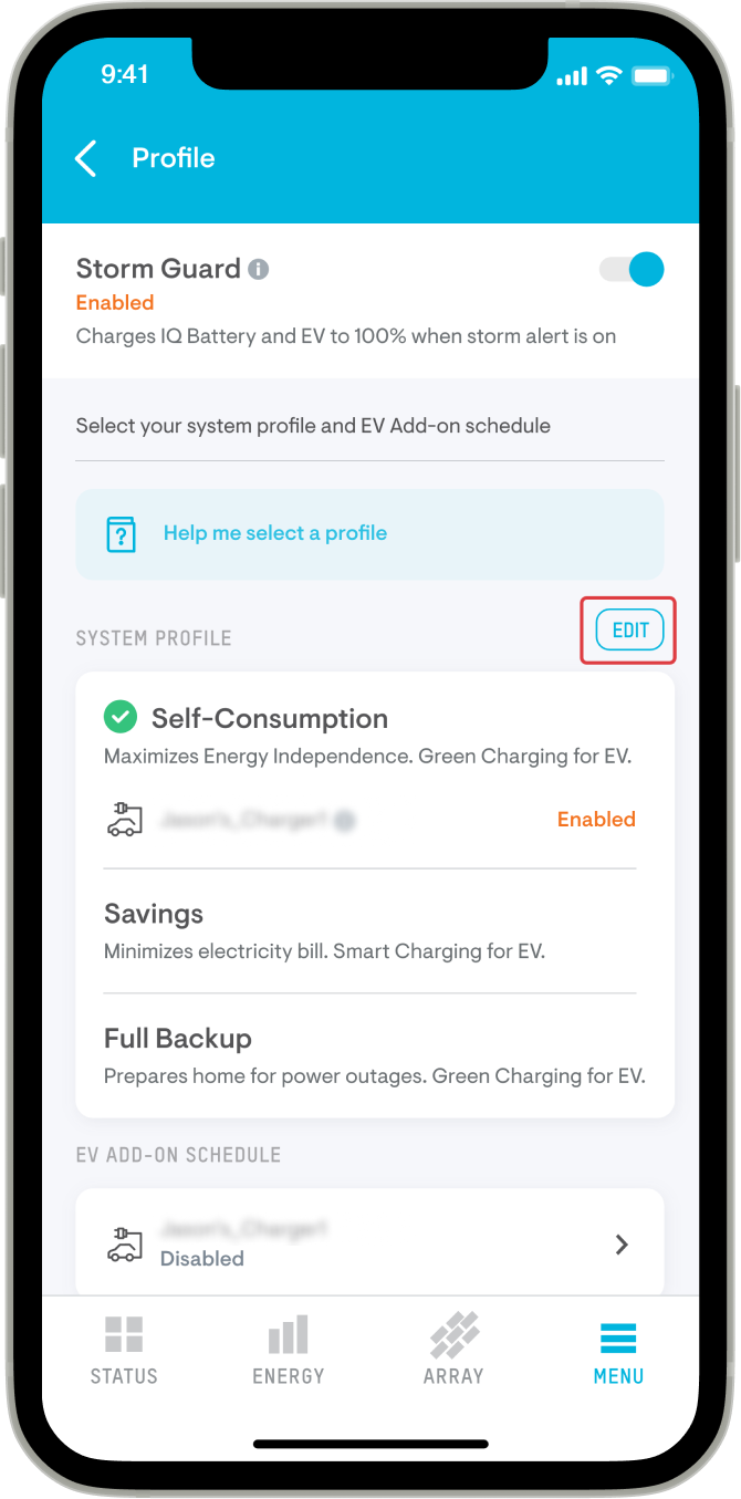 IQ EV Charger app setup guide for an integrated system - Support | Enphase