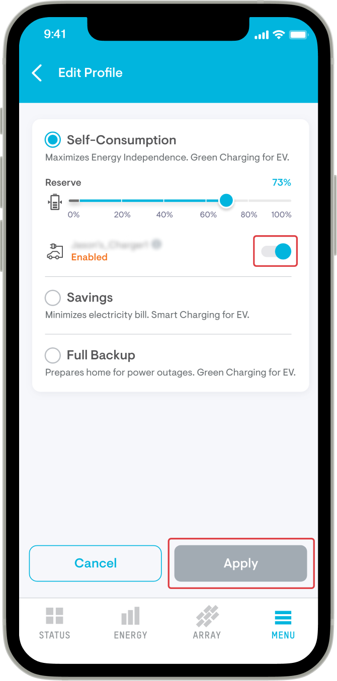 IQ EV Charger app setup guide for an integrated system - Support | Enphase