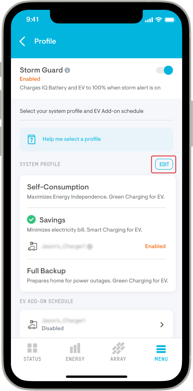 IQ EV Charger app setup guide for an integrated system - Support | Enphase