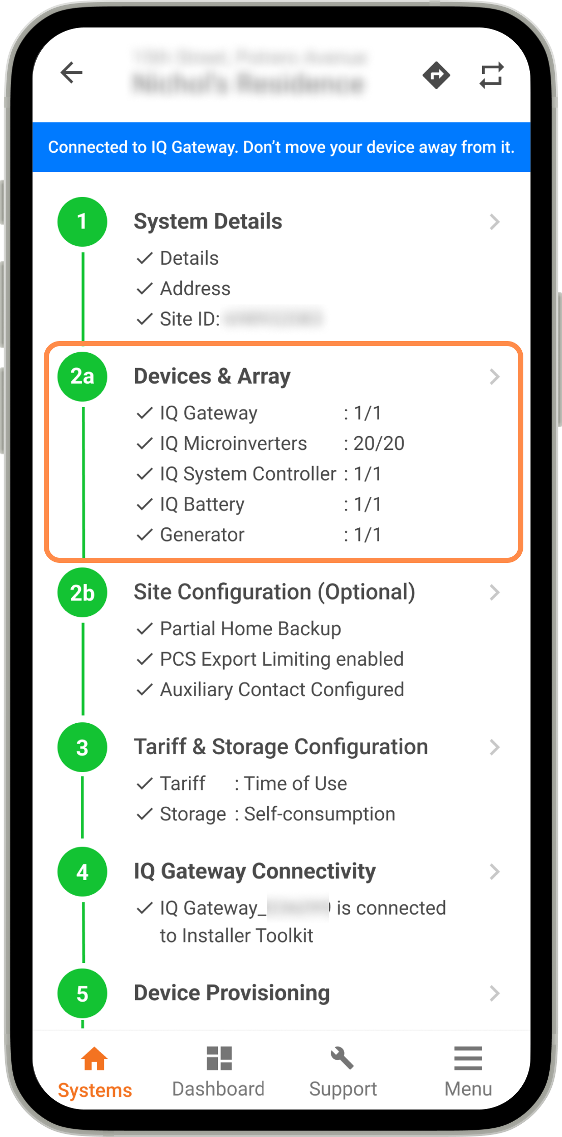 How to check the status of a microinverter using the Enphase Installer ...