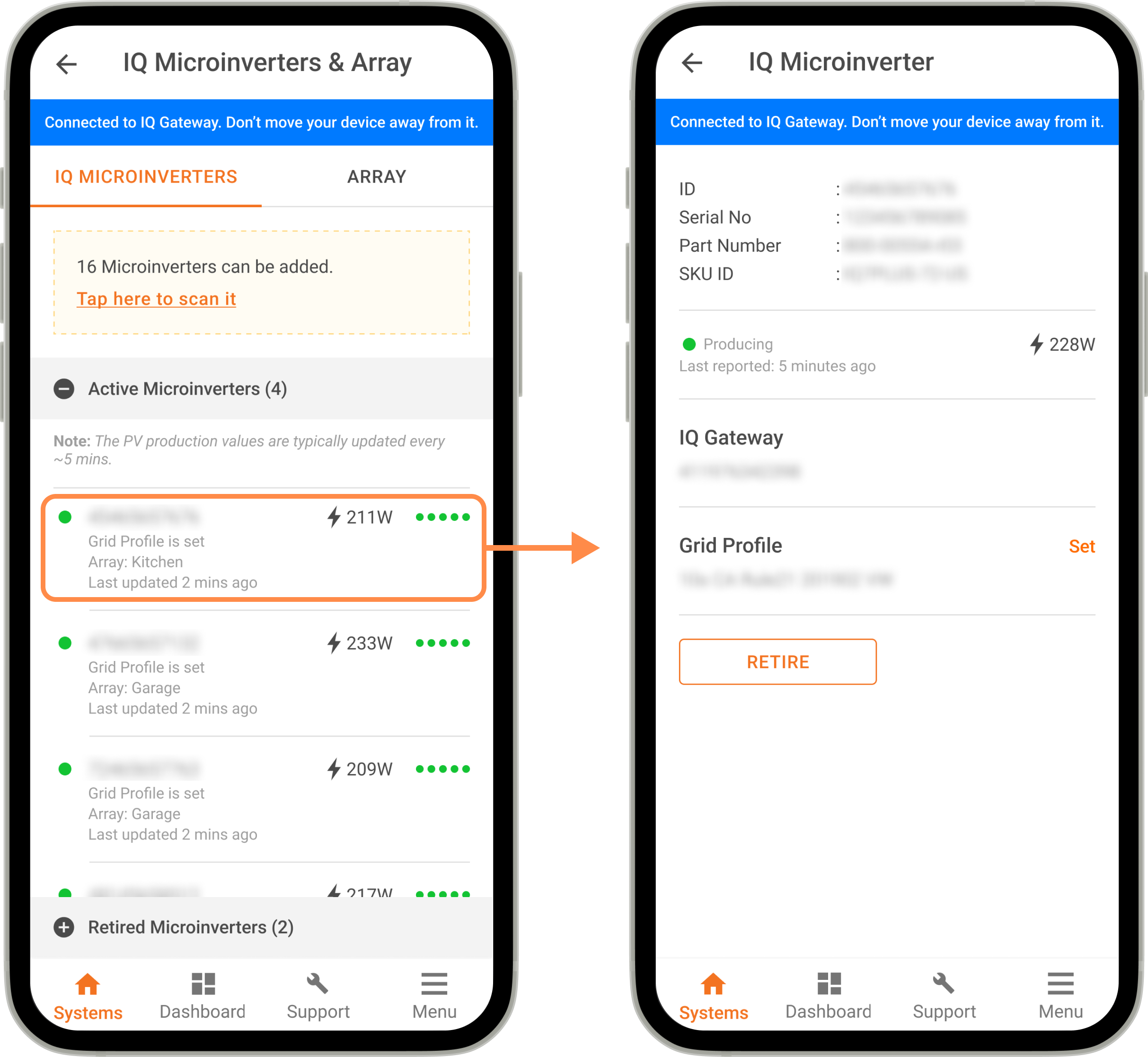 How to check the status of a microinverter using the Enphase Installer App - Support | Enphase