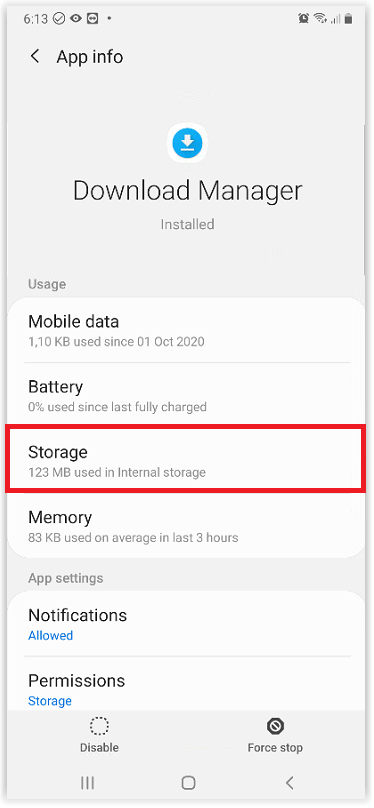 How to clear the download manager on Android - Support | Enphase