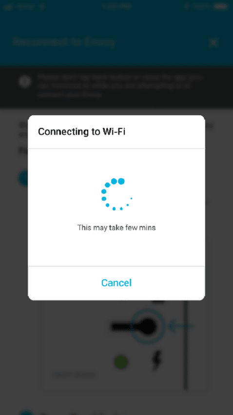 Erneutes Verbinden des Envoy S oder IQ Gateway über die Enphase App ...