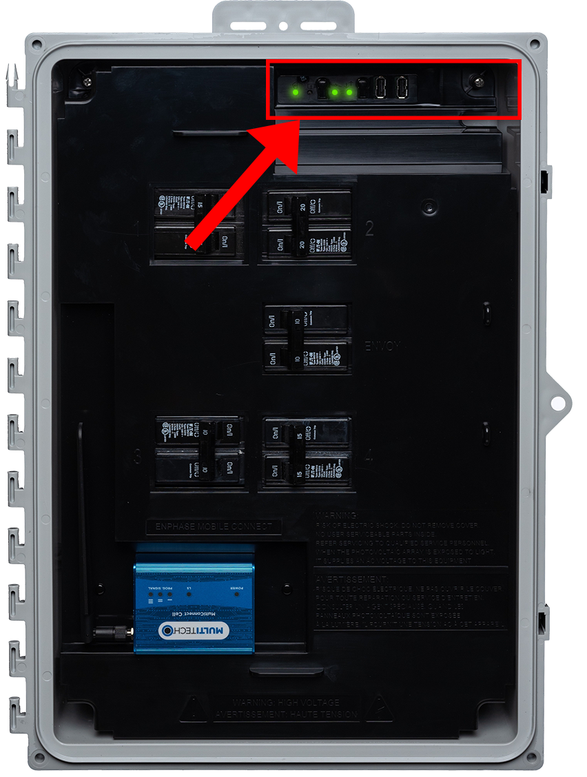 Erneutes Verbinden des Envoy S oder IQ Gateway über die Enphase App ...