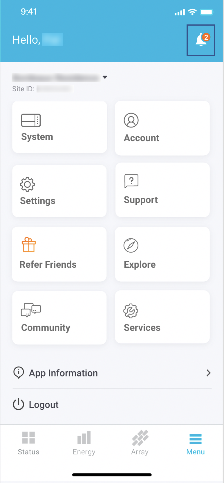 Erneutes Verbinden des Envoy S oder IQ Gateway über die Enphase App ...
