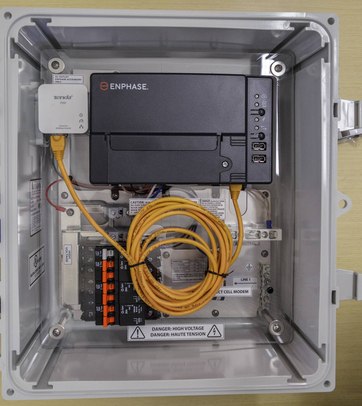 Uw Envoy-S of IQ Gateway opnieuw verbinden via een Ethernet verbinding ...