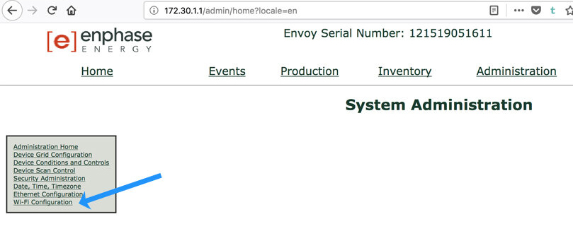 Reconnecting your LCD Envoy (Envoy R) via your Wi-Fi adapter stick ...