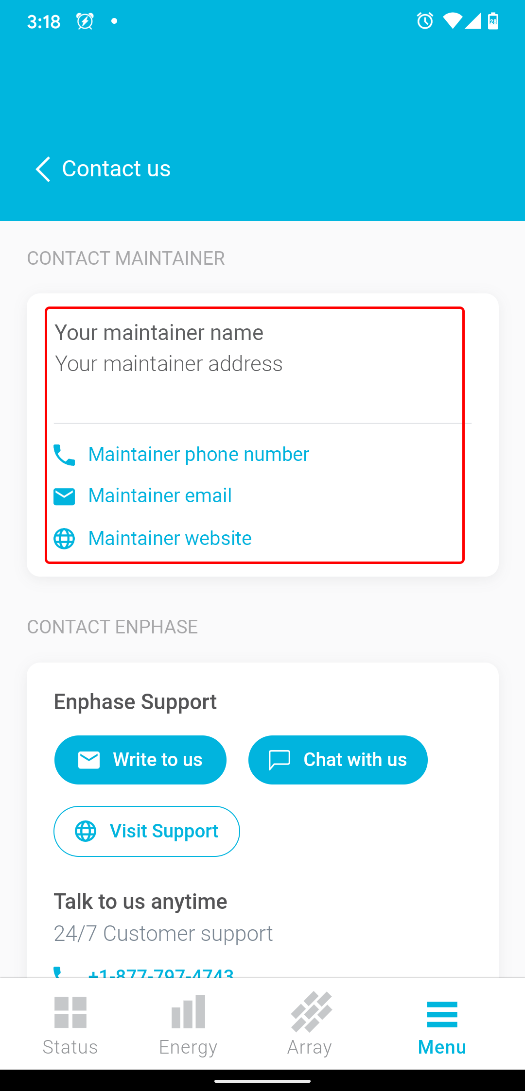 How to find my installer/maintainer contact details for my Enphase ...