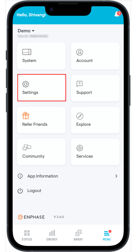 How to enable Dark Mode in the Enphase App - Support | Enphase