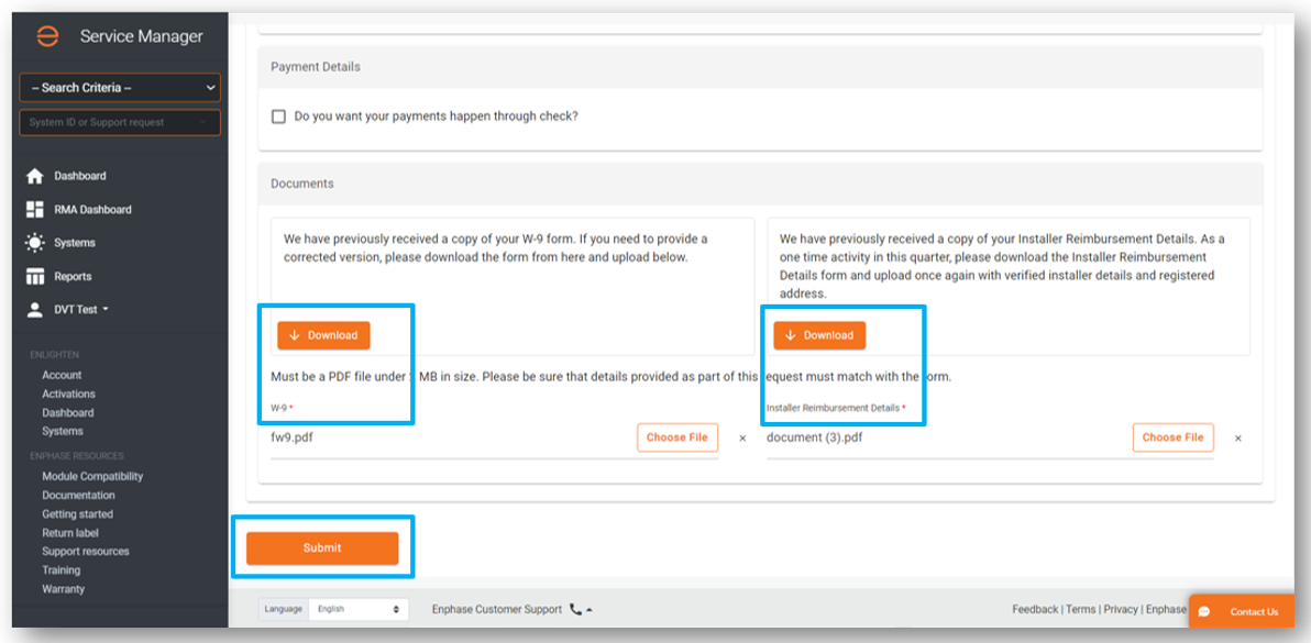 Getting started with the RMA Dashboard - Support | Enphase