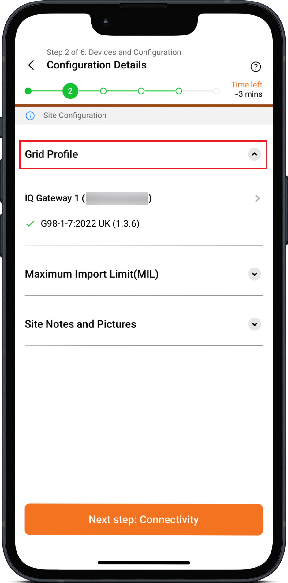 What is a grid profile, and how can I select one using the Enphase ...