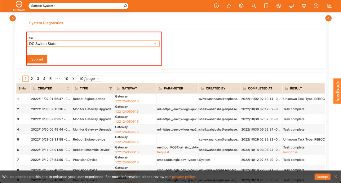 How to run remote tasks using the system diagnostics toolkit - Support ...