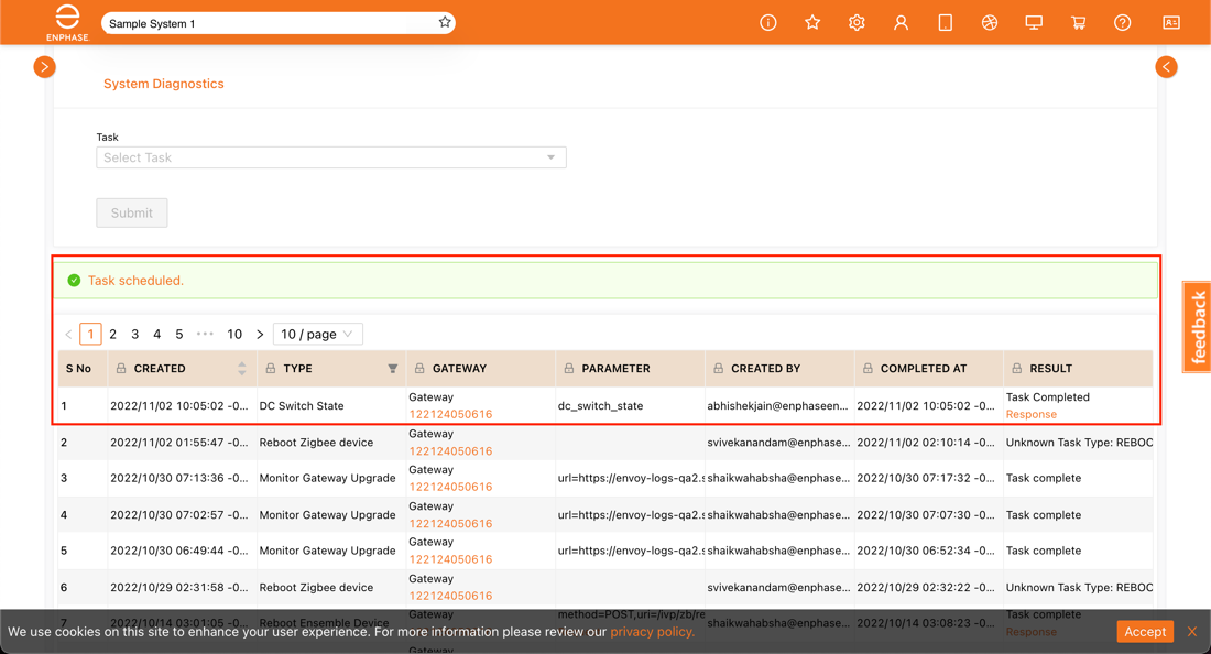 How to run remote tasks using the system diagnostics toolkit - Support ...