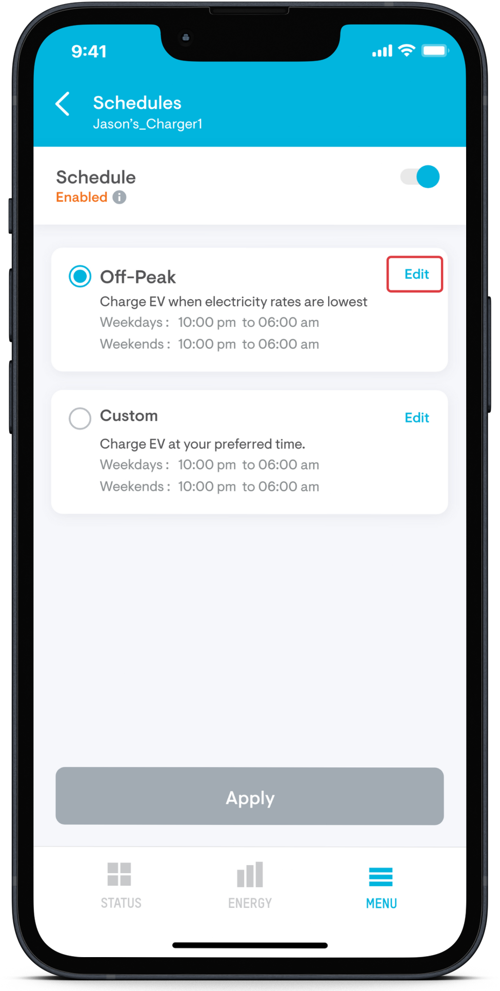 How do I schedule EV charging to save money on my electricity bills ...