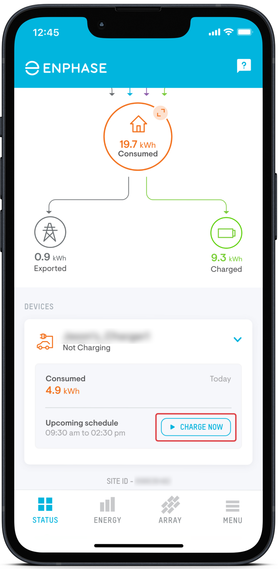 How do I start charging my EV from the Enphase App? - Support | Enphase