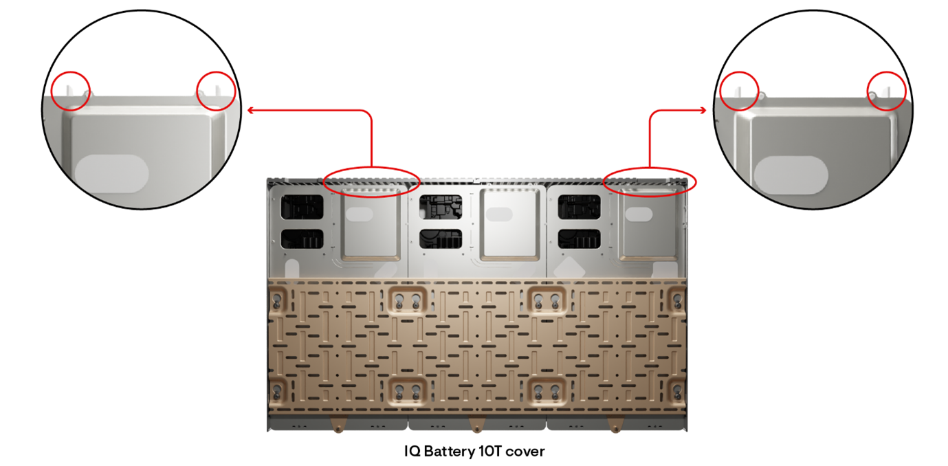How to remove an IQ Battery 3T/10T cover - Support | Enphase