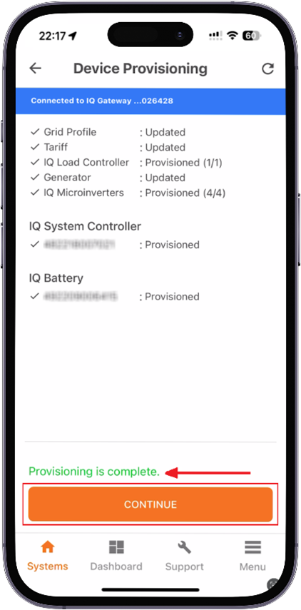 How to provision devices using the Enphase Installer App - Support ...