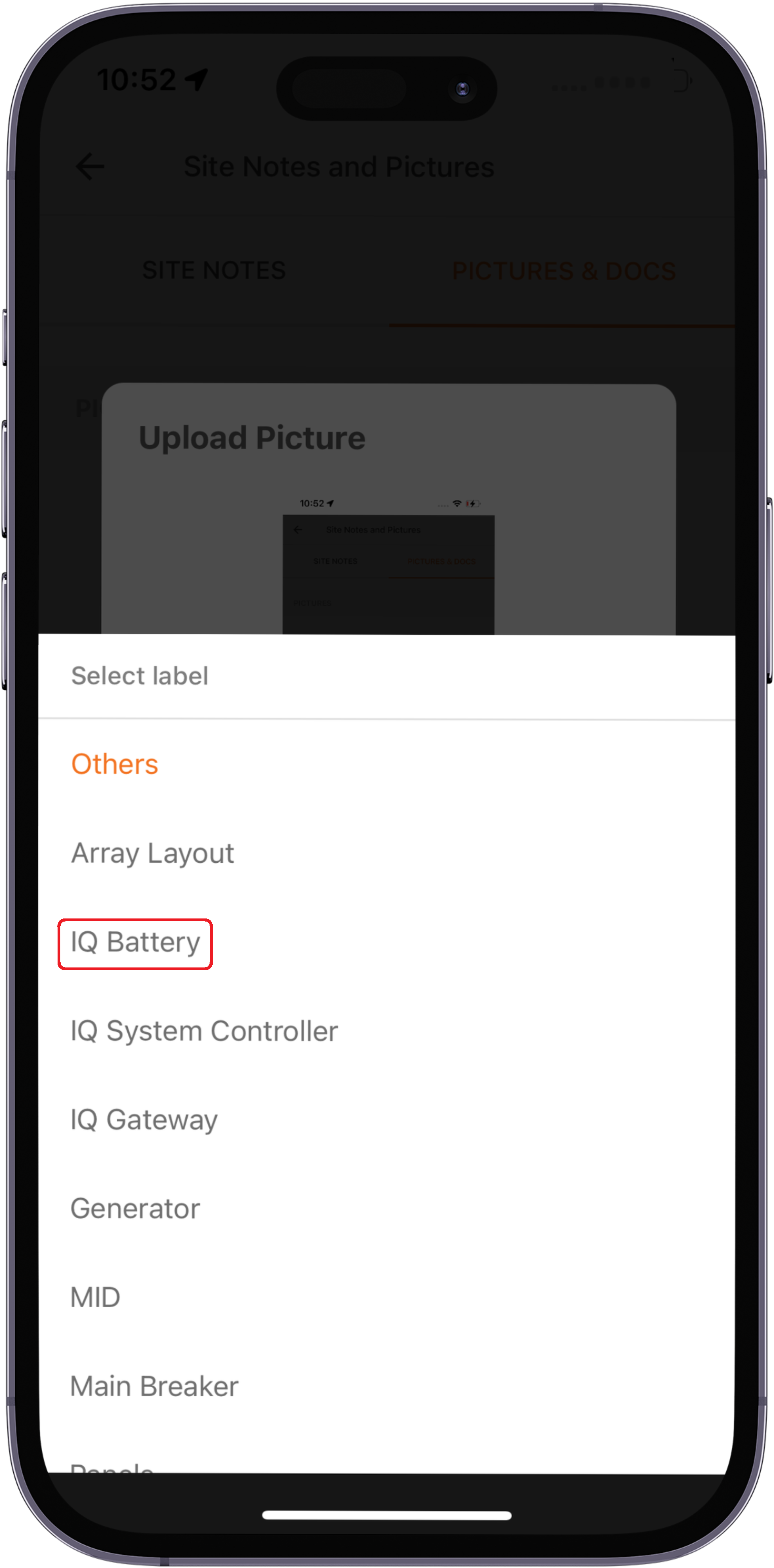 How installers can add notes and pictures to a site using the Enphase ...