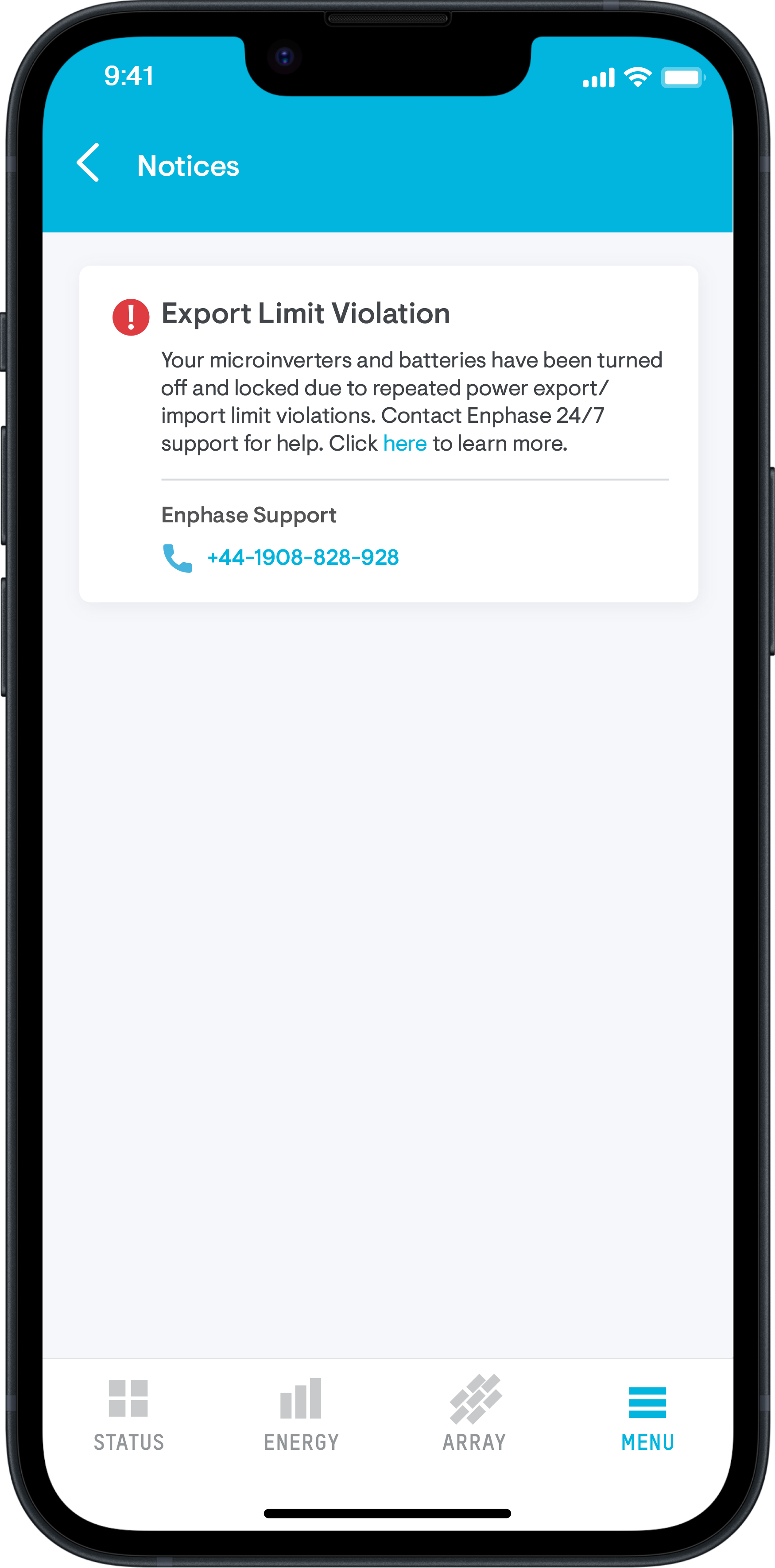 How to restart your Enphase Energy System after export or import limit errors - Support | Enphase