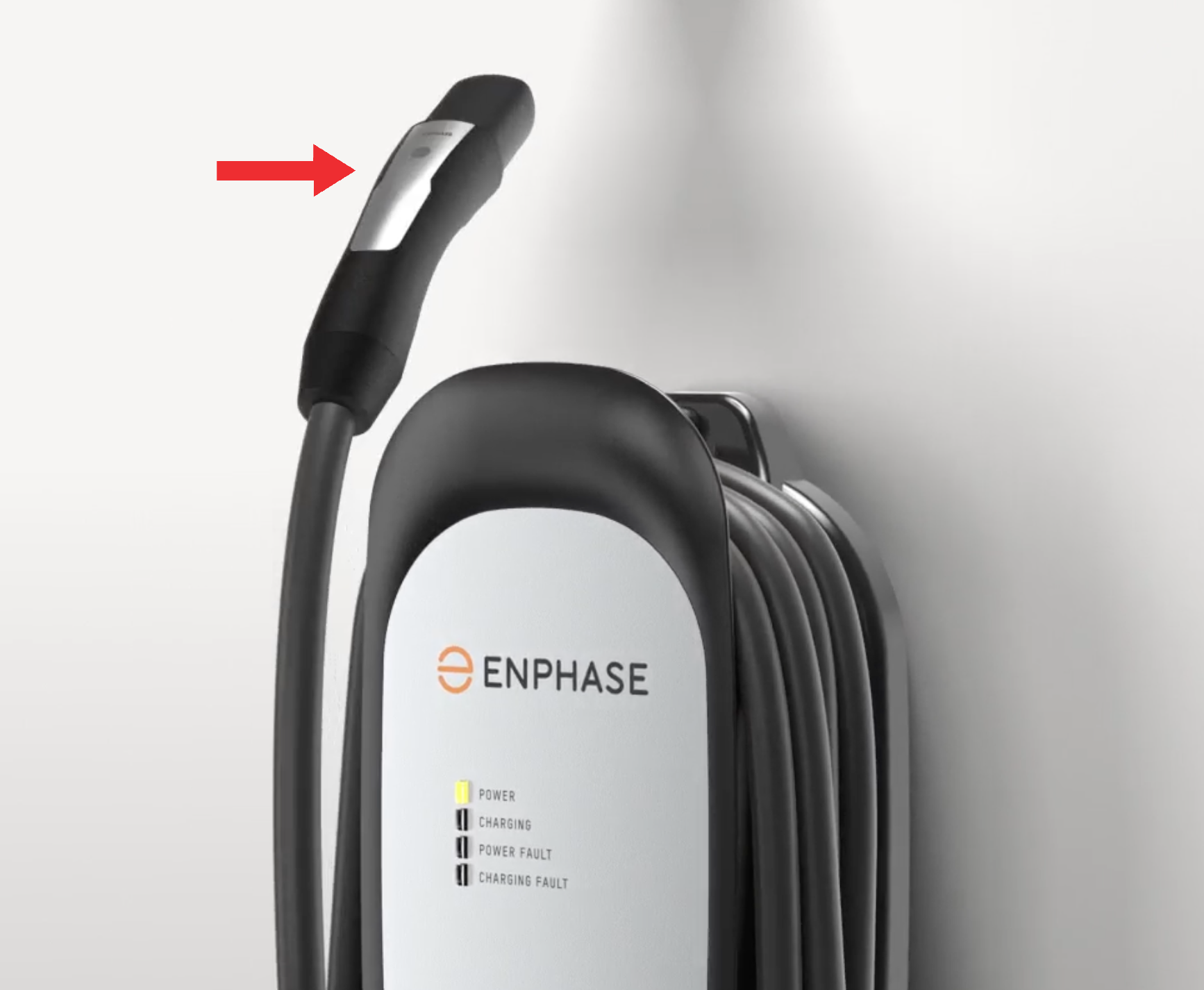 How do I open the charge port on my electric vehicle using the IQ EV ...