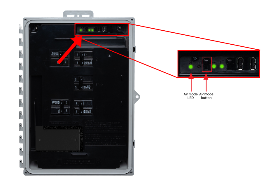 How to enable AP mode on an IQ Gateway or IQ Combiner - Support | Enphase