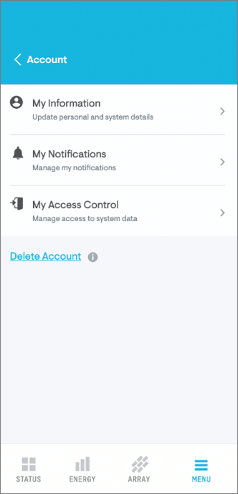 Deleting your Enphase App account - Support | Enphase