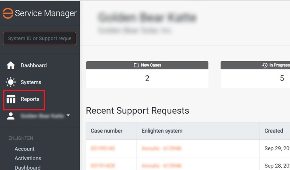 How to pull RMA report in Service Manager? - Support | Enphase