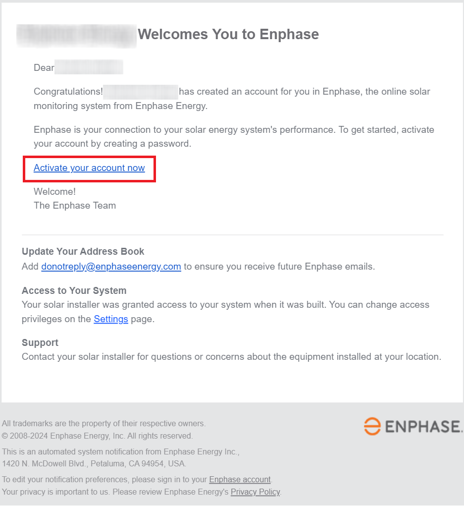How to set up your Enphase Account - Support | Enphase