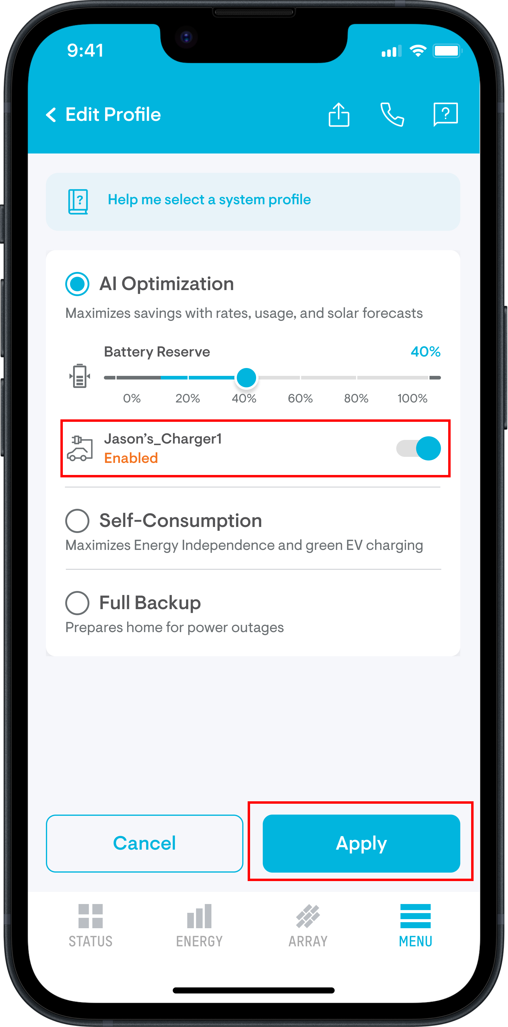 IQ EV Charger app setup guide for an integrated system - Support | Enphase