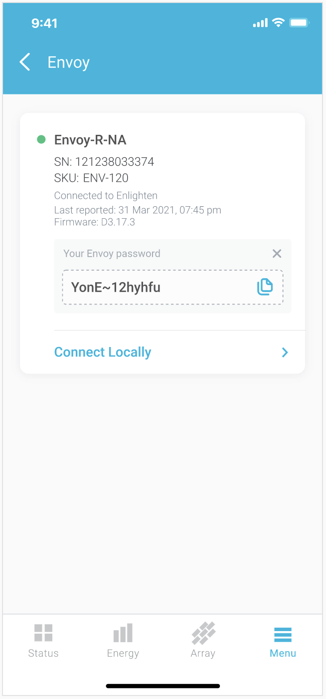 Reconnecting your LCD Envoy (Envoy R) via your Wi-Fi adapter stick ...
