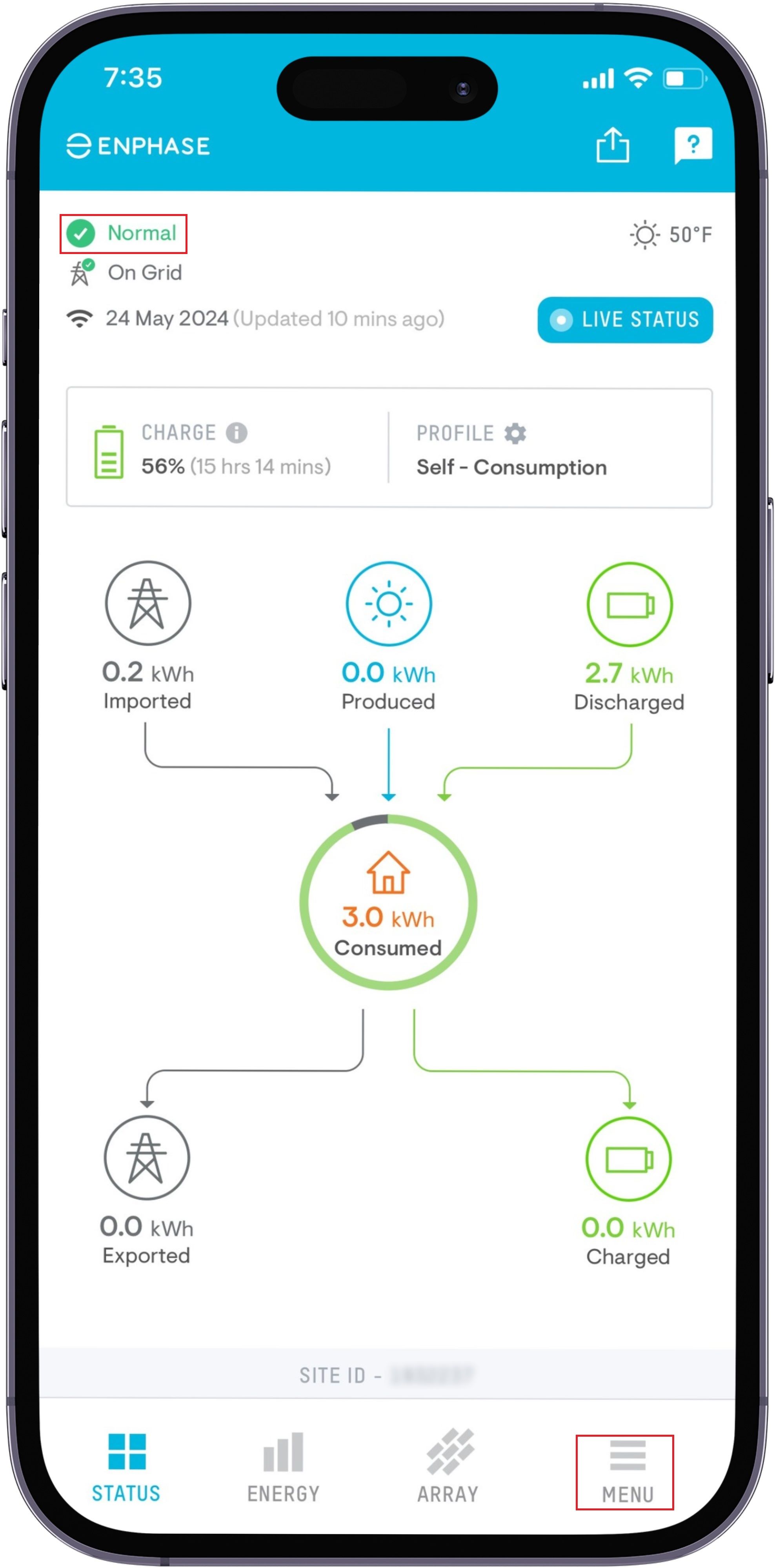 How can I check that my Enphase Energy System is functioning normally ...