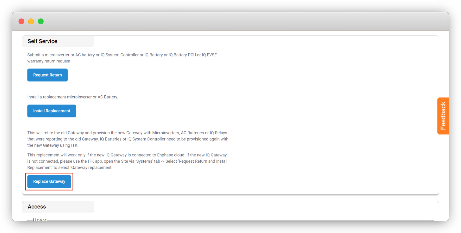 Configuring an IQ Gateway using the Enphase Installer Portal - Support ...