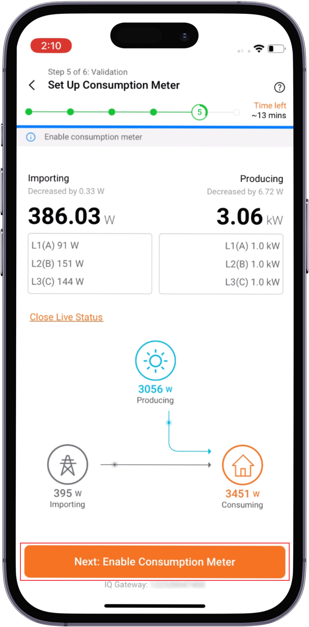 How to configure meters using the Enphase Installer App - Support | Enphase