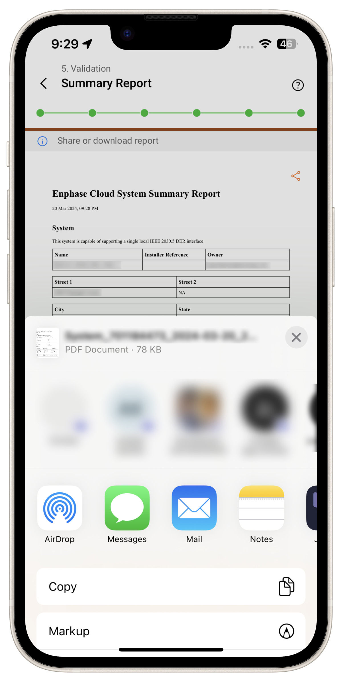 How to create system summary reports using the Enphase Installer App ...