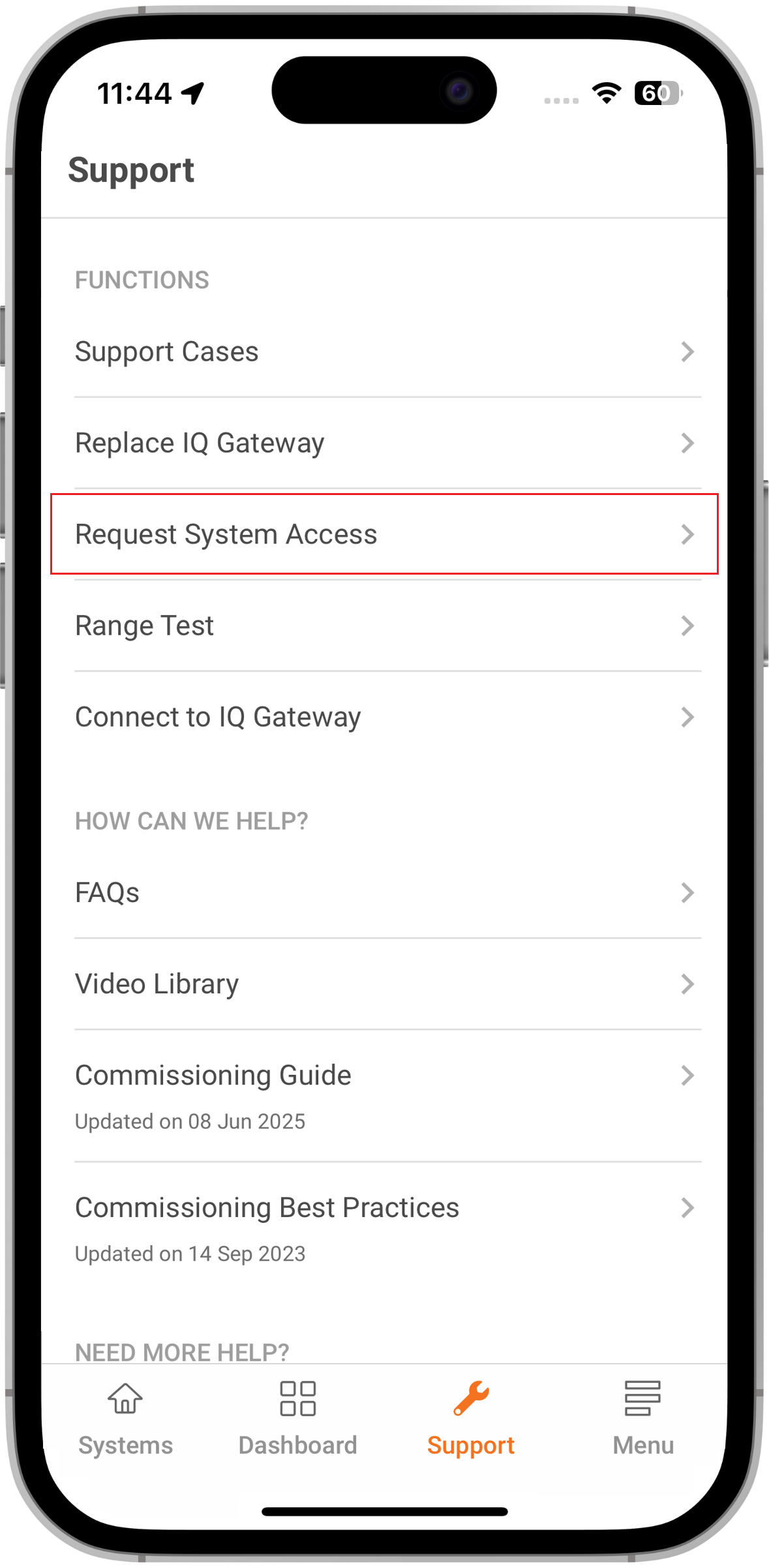 How to request system access using the Enphase Installer App - Support ...