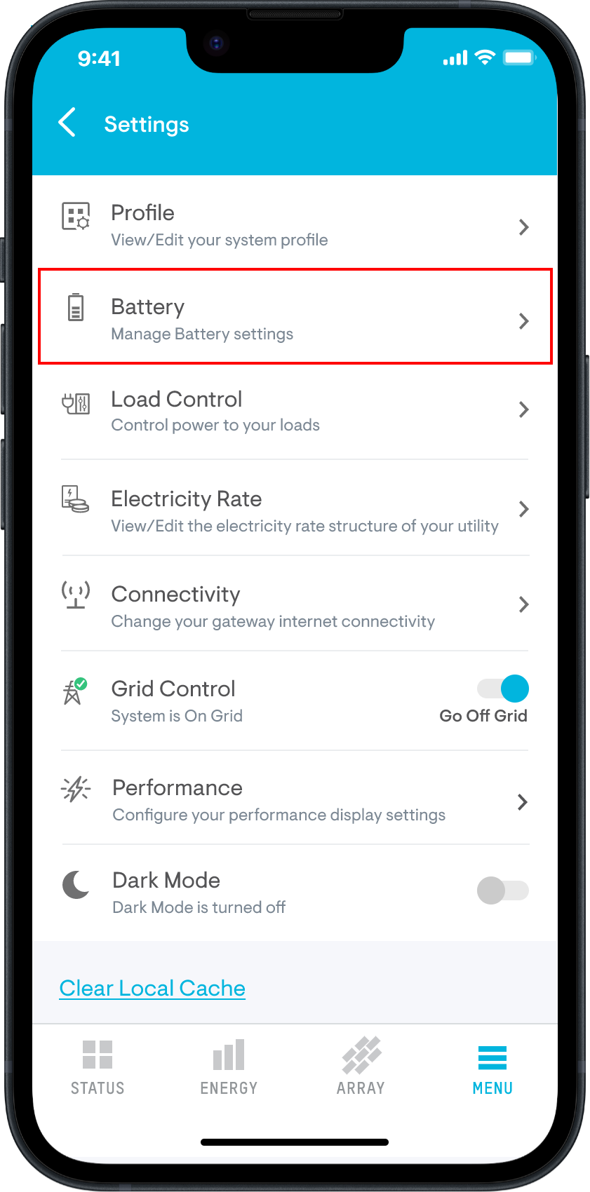 How to change the battery shutdown level in the Enphase App - Support ...