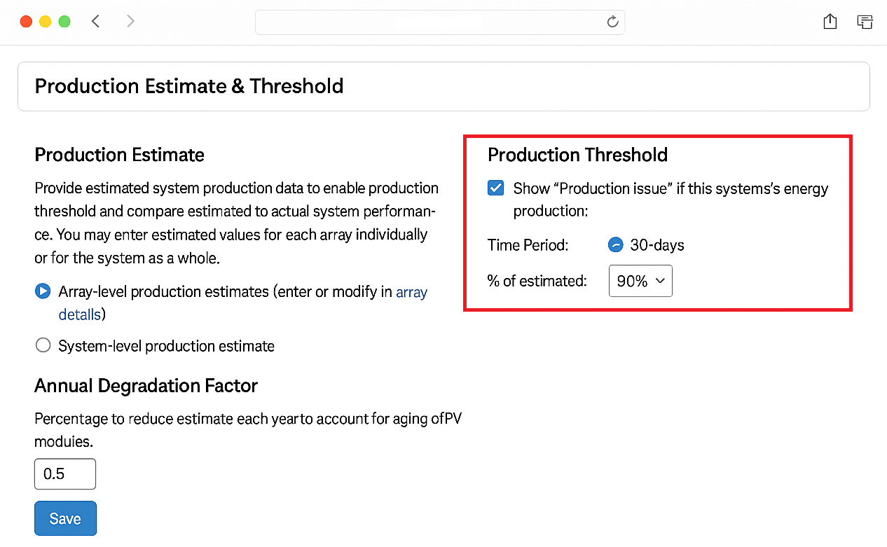What is a Production Threshold and how does it work? - Support | Enphase